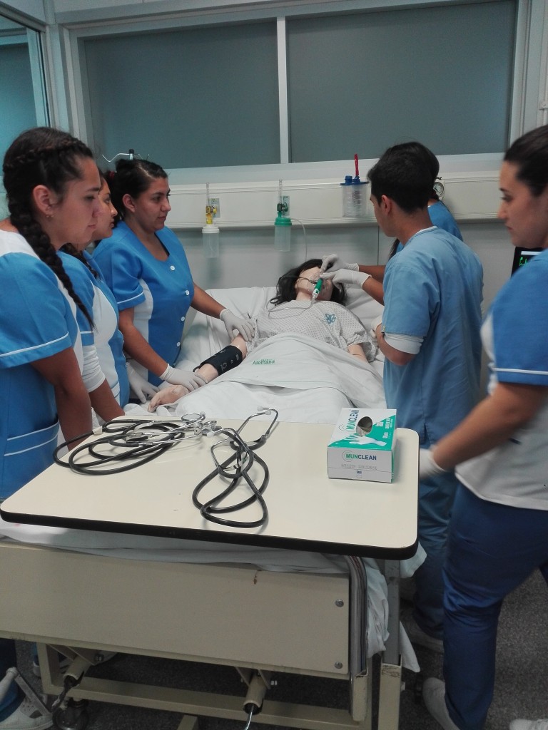 Alumnos de establecimiento educacional de La Granja conocen la carrera de Enfermería de la UDD ...