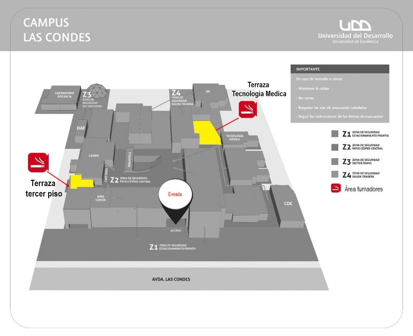 RESPETA TU ENTORNO, FUMA SÓLO EN LUGARES AUTORIZADOS. Revisa el mapa de ...