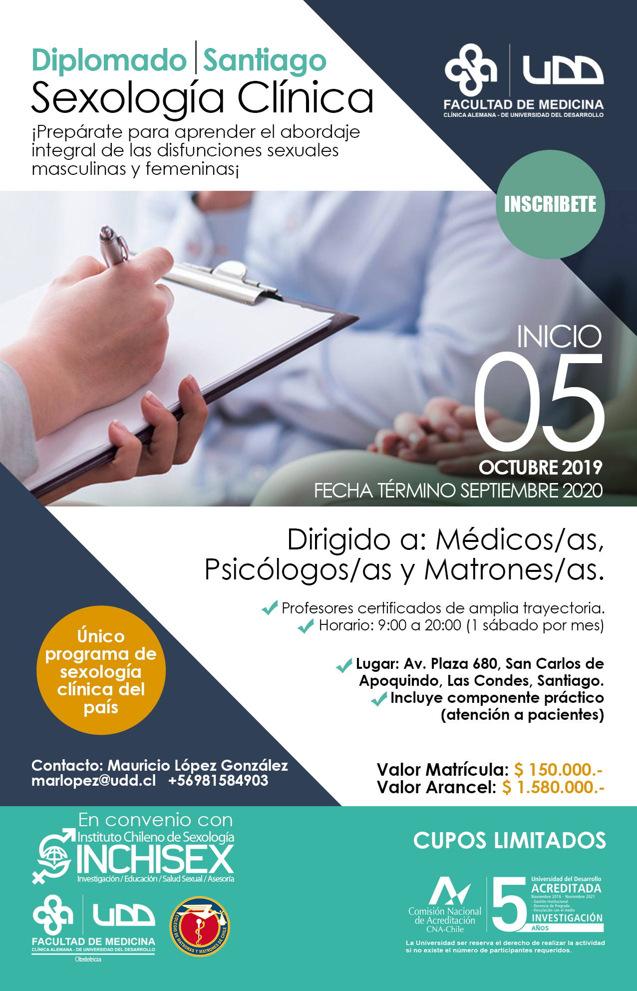 La Carrera De Obstetricia Creó Diplomado De Sexología Clínica Obstetricia
