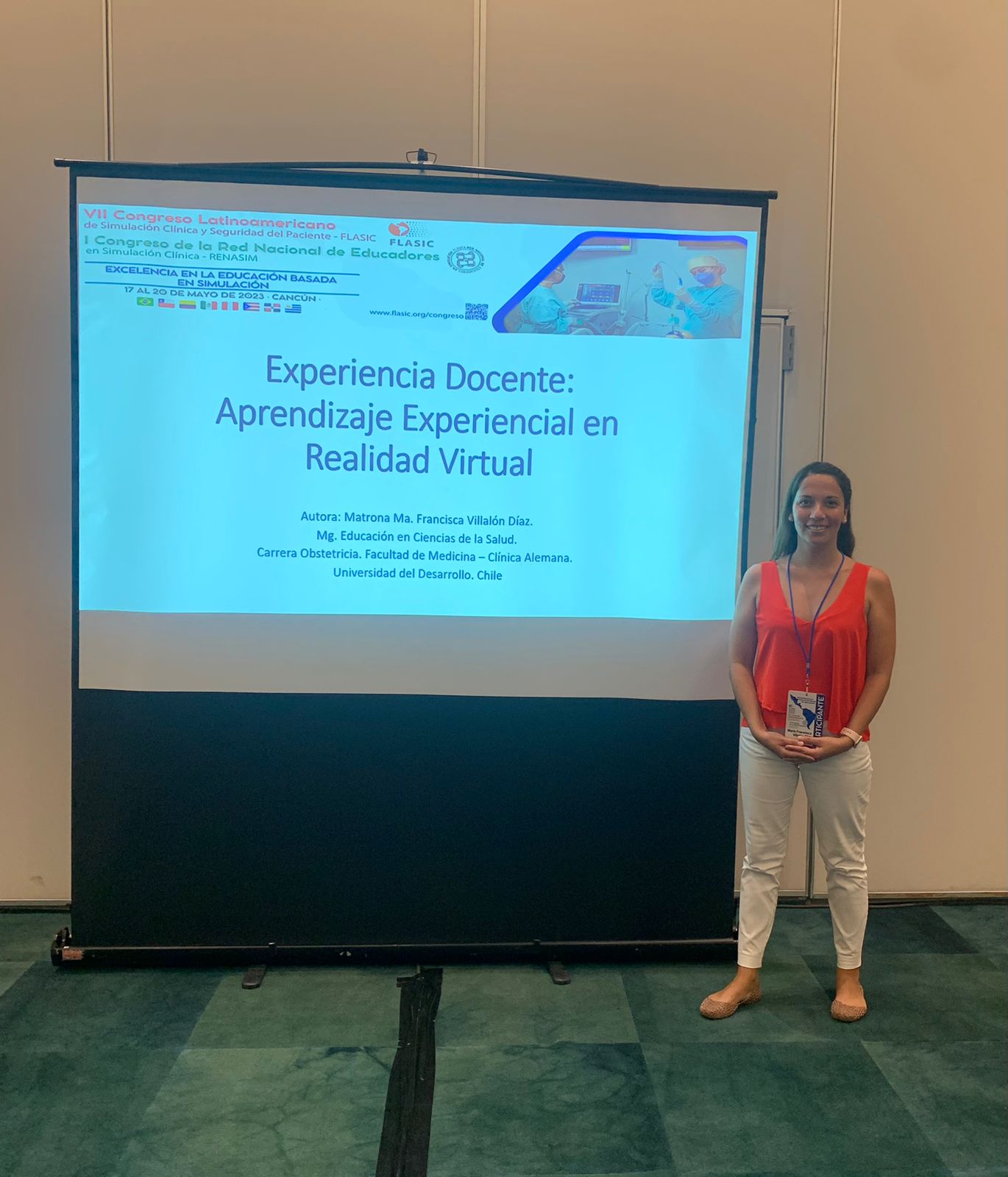 Académica UDD presentó innovador software de realidad virtual en el VII Congreso Latinoamericano ...